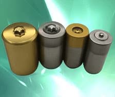 Second header carbide punches for screws and self-tapping screws